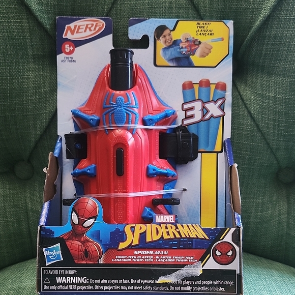 Nerf | Toys | Nerf Spiderman Thwiptech Blaster | Poshmark